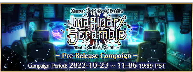 "Great Void Sea Battle, Imaginary Scramble - To the Surface, Nautilus!" Pre-Release Campaign ...